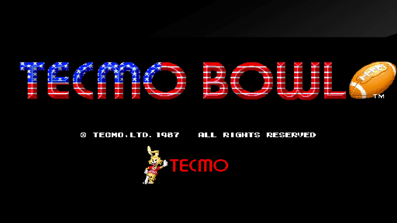 Tecmo Bowl - Monkey Mart Original