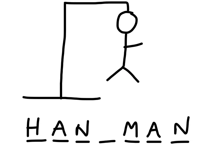 Hangman - Monkey Mart Original